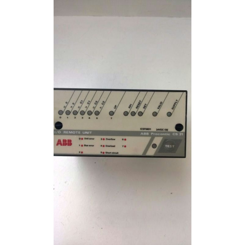 PROCONTIC CS31, ABB procontic, remote control, ICSF0801